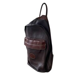 Roots | Bags | Roots Dark Brown Leather Backpack | Poshmark